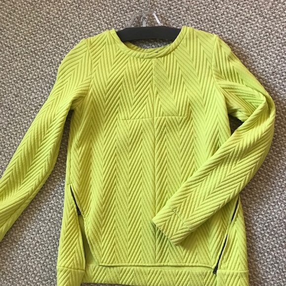 Tibi | Sweaters | Tibi Neon Yellow Sweater | Poshmark